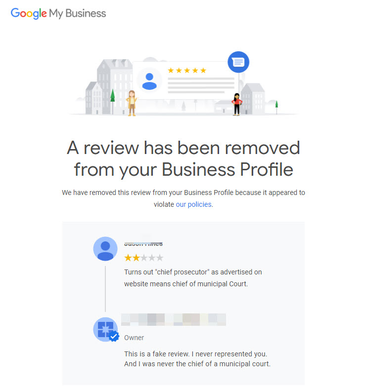 GMB Will Now Send an Email Notification When a Review was Removed ...
